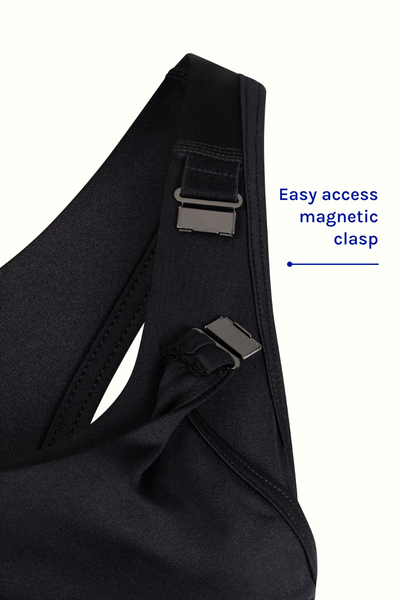 Mama Maternity Sports Bra in Black | Active Truth™